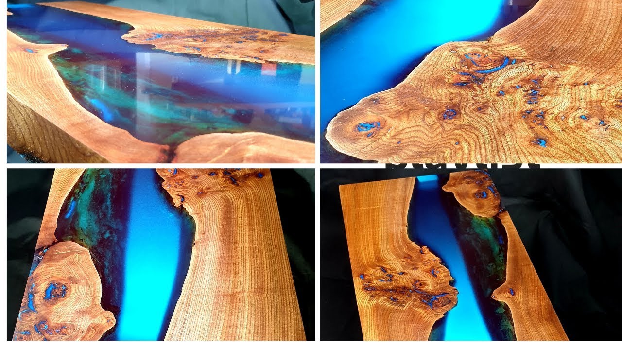 Resin River Table (Part 1) - YouTube