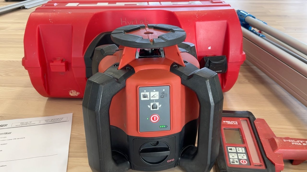 Köp Rotationslaser Hilti PR 30-HVS med PRA 83, kalibrerad på Klaravik ...