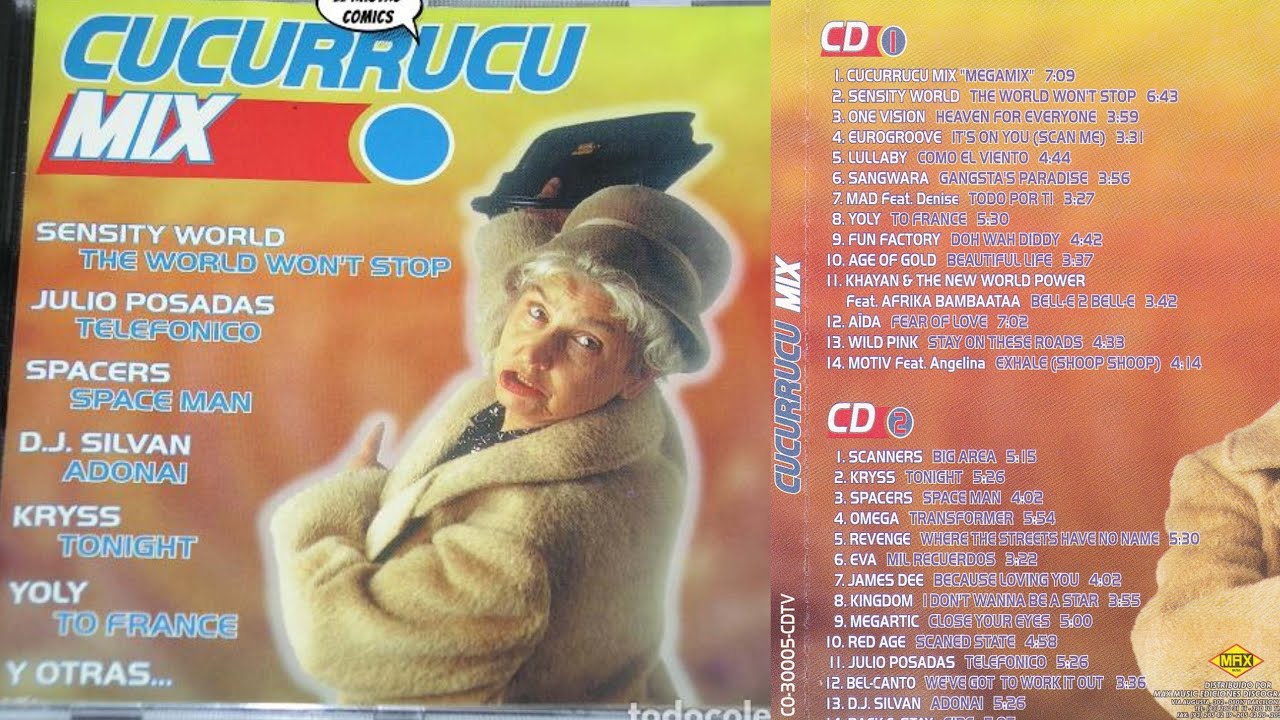 Cucurrucu Mix 1996 - Eurodance MEGAMIX 90 ´s - YouTube