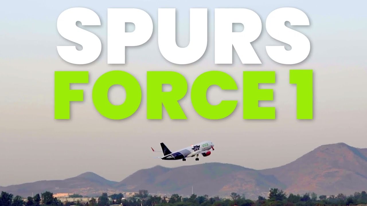 Mexico-Based Airline Viva Aerobus Unveils San Antonio Spurs Themed ...