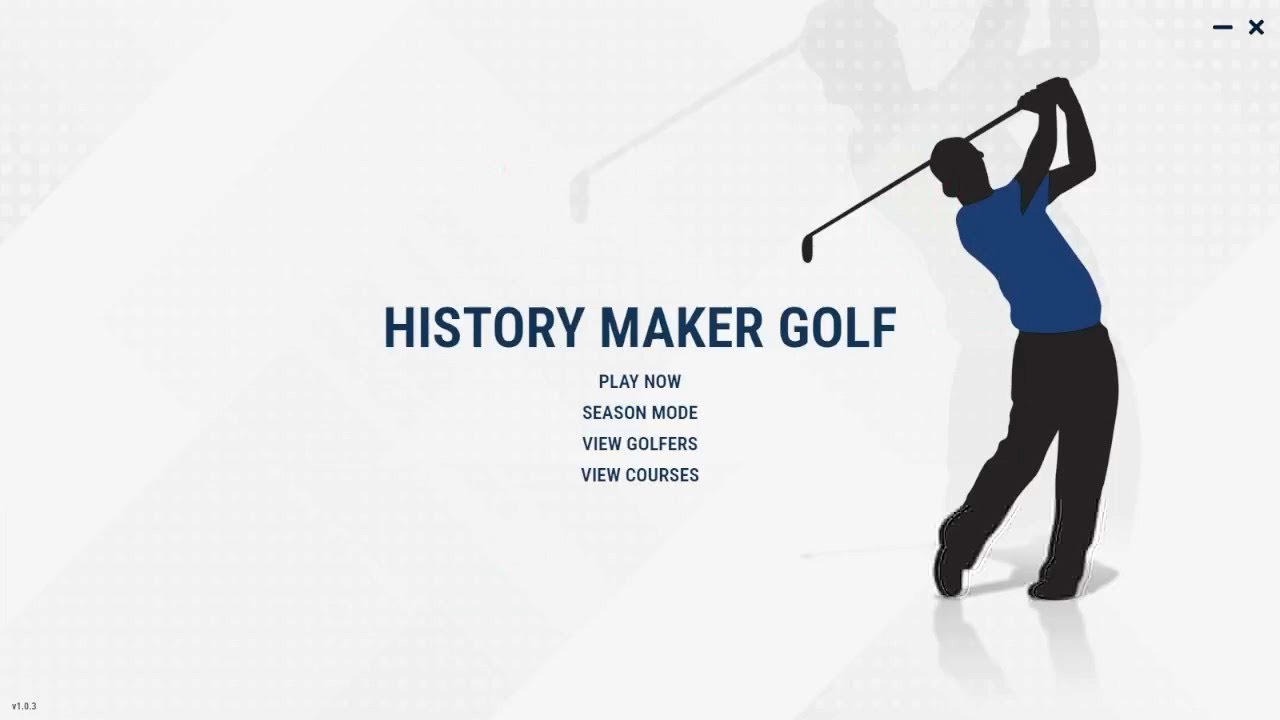History Maker Golf Companion App - Setting Up a Season - YouTube