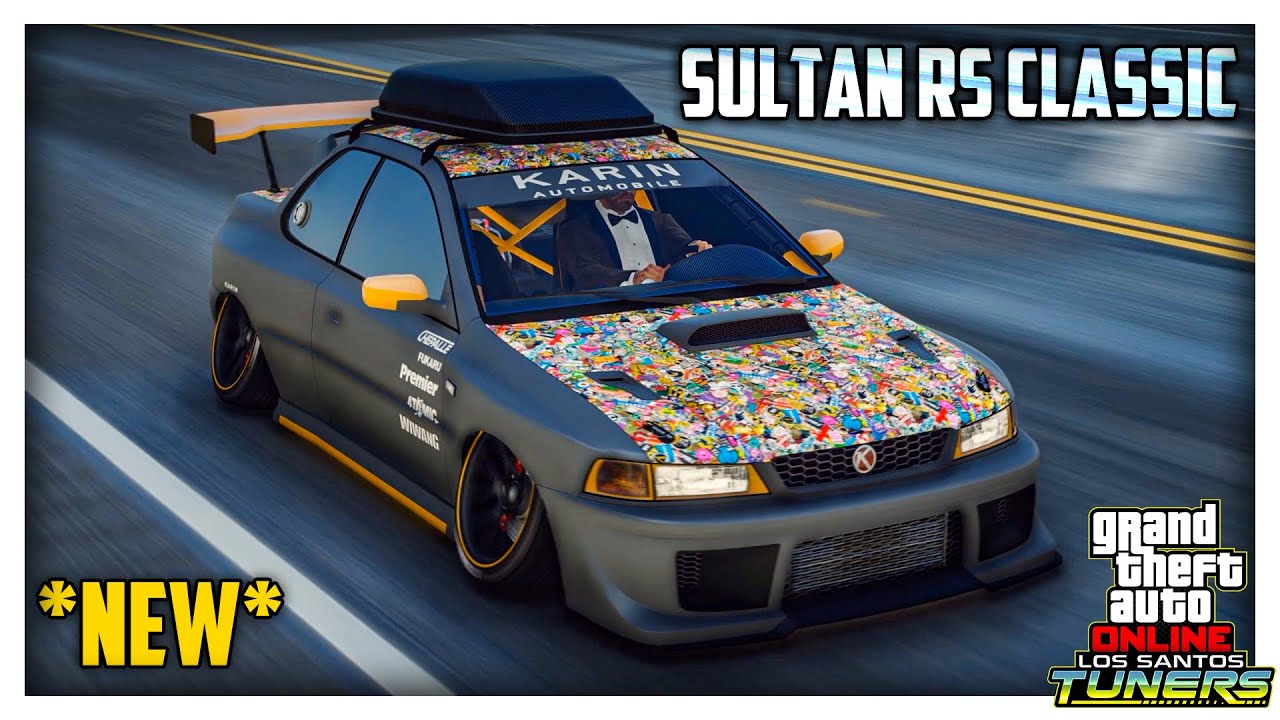 Karin Sultan RS Classic Detailed Customization and Gameplay - GTA 5 ...
