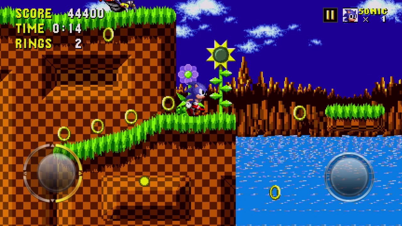 sonic 1 mobile gameplay - YouTube