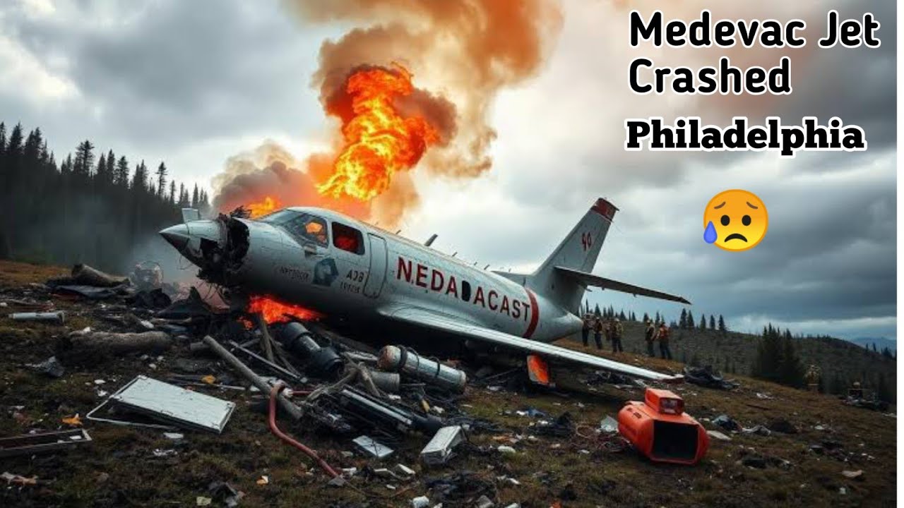 Philadelphia Plane Crash | 7 Dead || Medevac Jet Crash || Medevac Jet ...