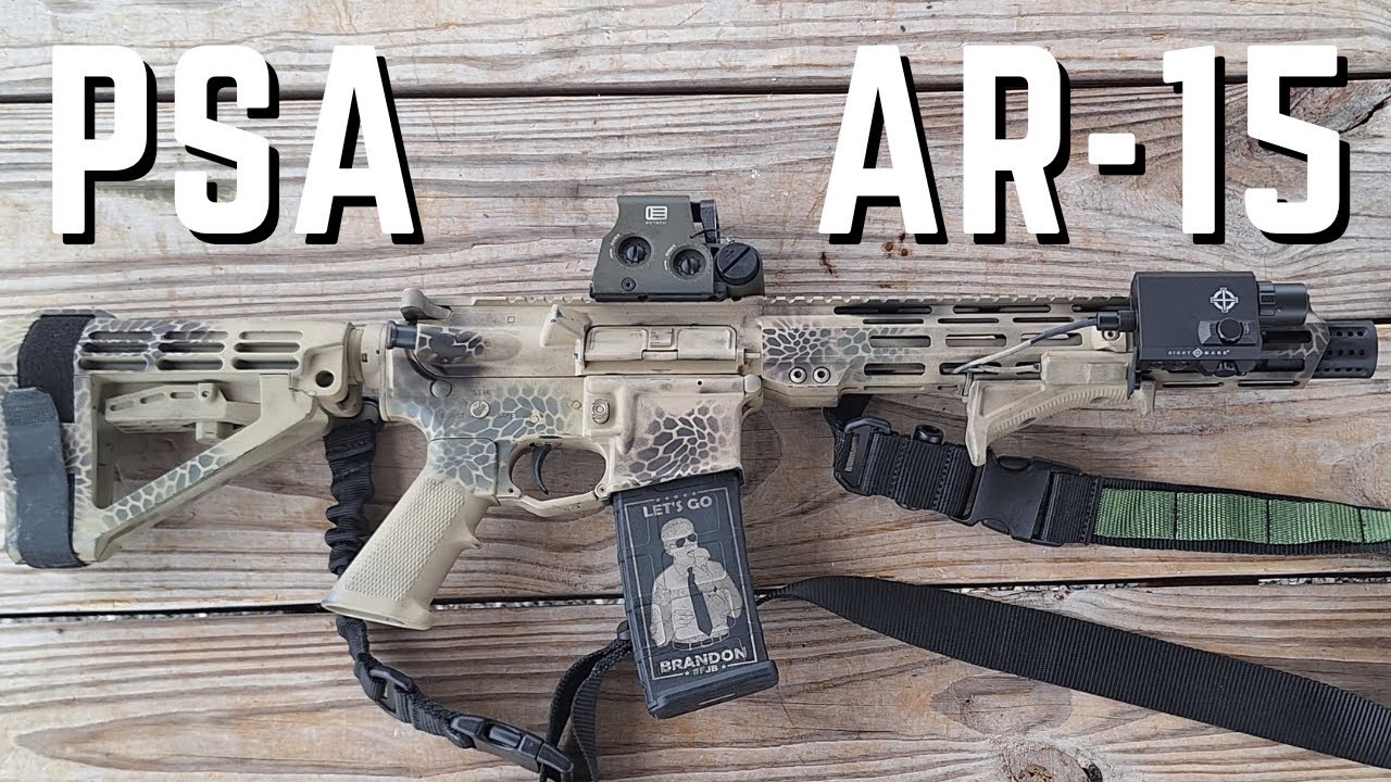 THE FIRST AR 15 ON THIS CHANNEL | PSA AR-15 LOWER - YouTube