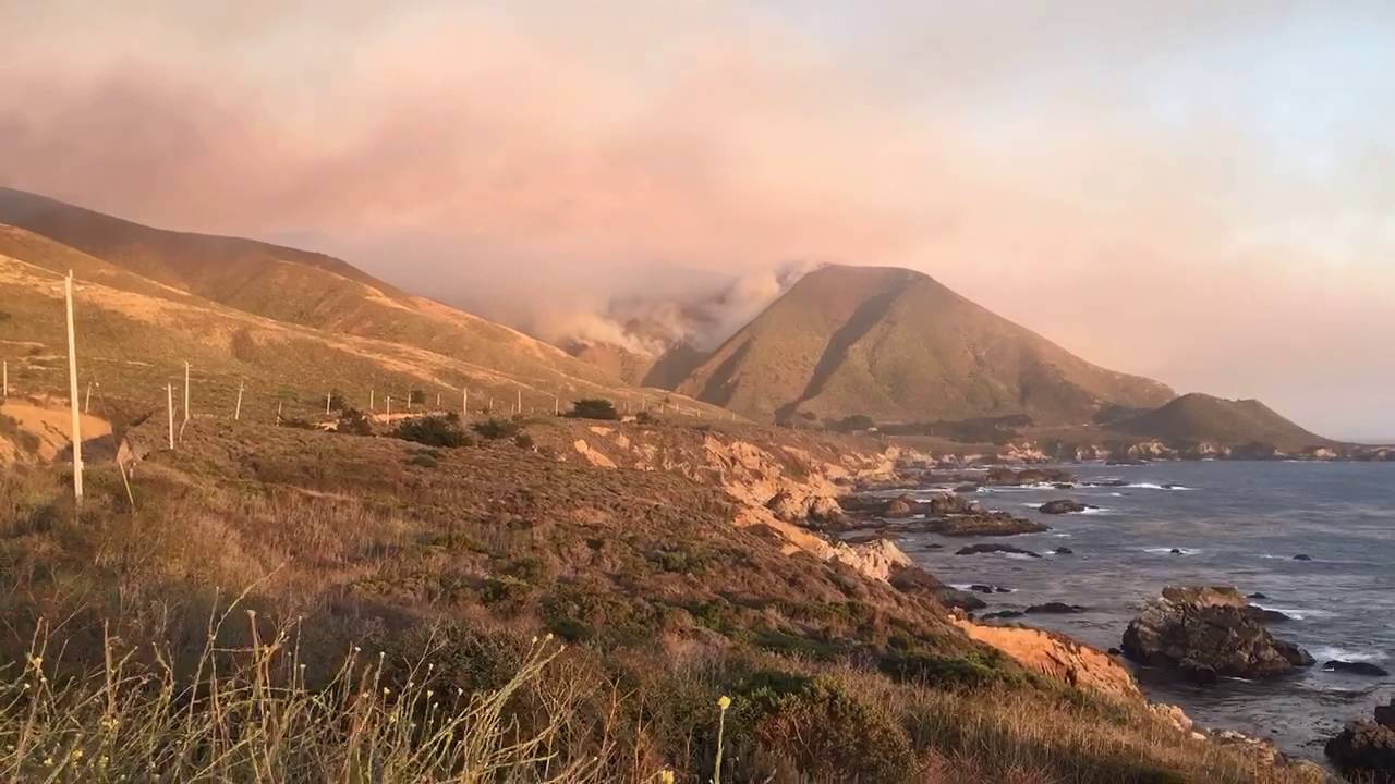 Time Lapse of Soberanes Fire - YouTube