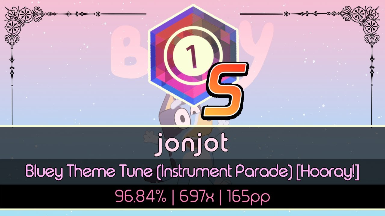 「🔘 osu!」jonjot | Joff Bush & The Bluey Music Team - Bluey Theme Tune ...