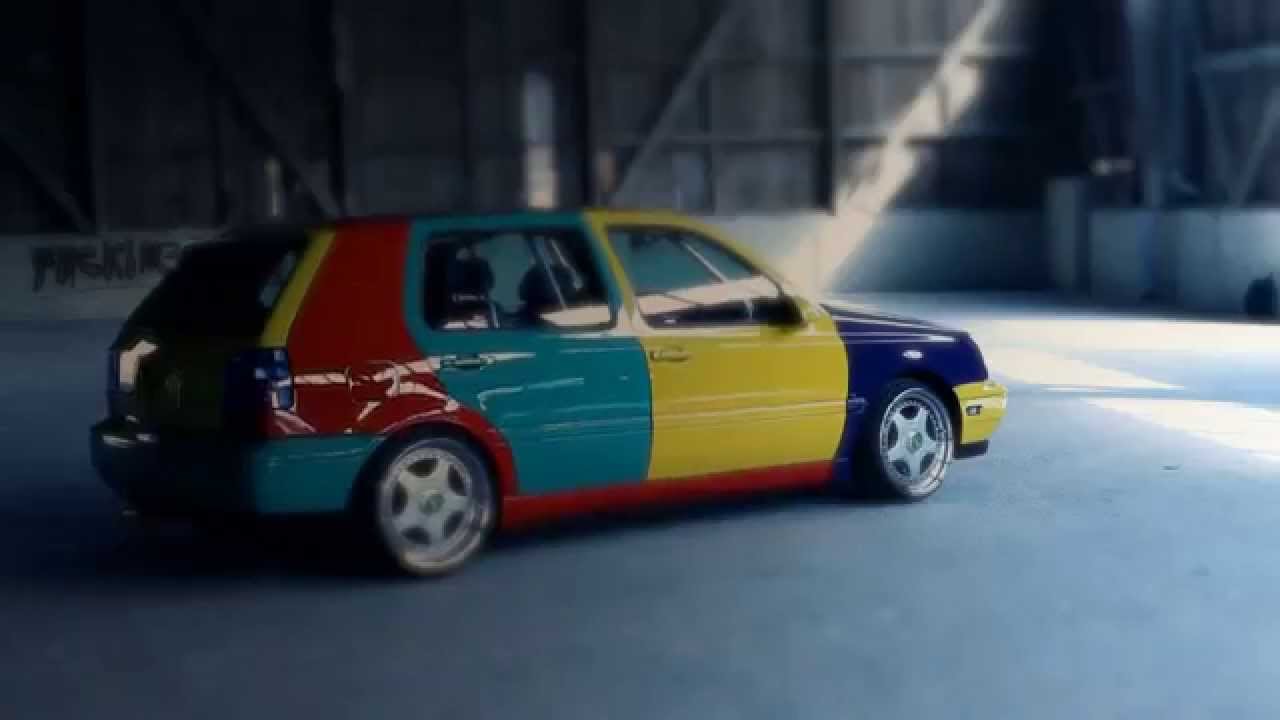 Volksdrivers x Golf MK3 R32 Harlequin Jeroen Kelly #VLKSDRVRS - YouTube