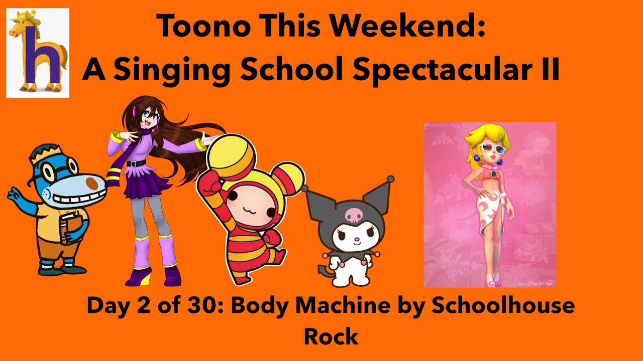Toono This Weekend: A Singing School Spectacular II: Day 2: The Body Machine - YouTube