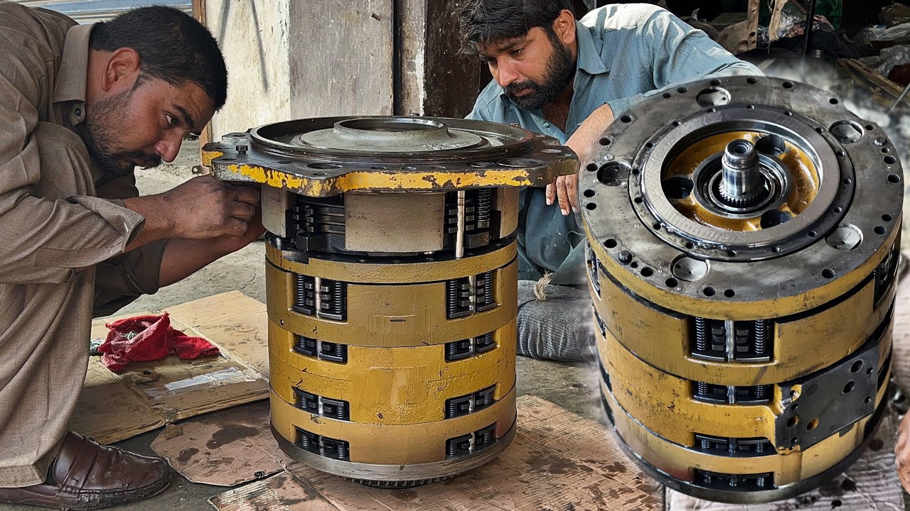 Caterpillar 140G Grader Transmission Repair That Will Blow Your Mind ...