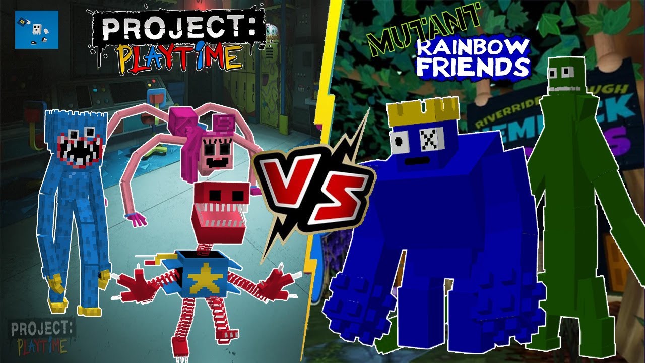 Project Playtime Monsters VS Mutant Rainbow Friends - YouTube