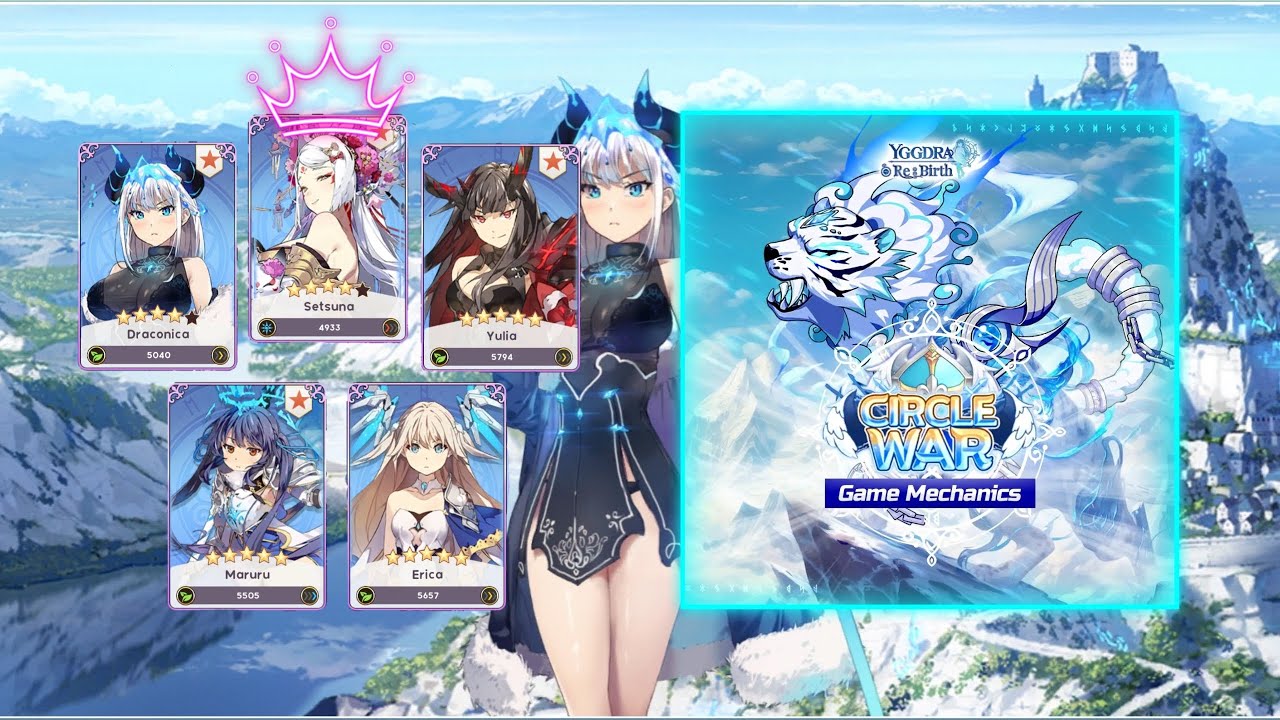 Circle war white tiger normal 45% - YGGDRA ReBirth Sea - YouTube