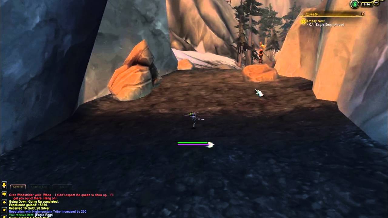 WoW quest - Empty Nest - YouTube