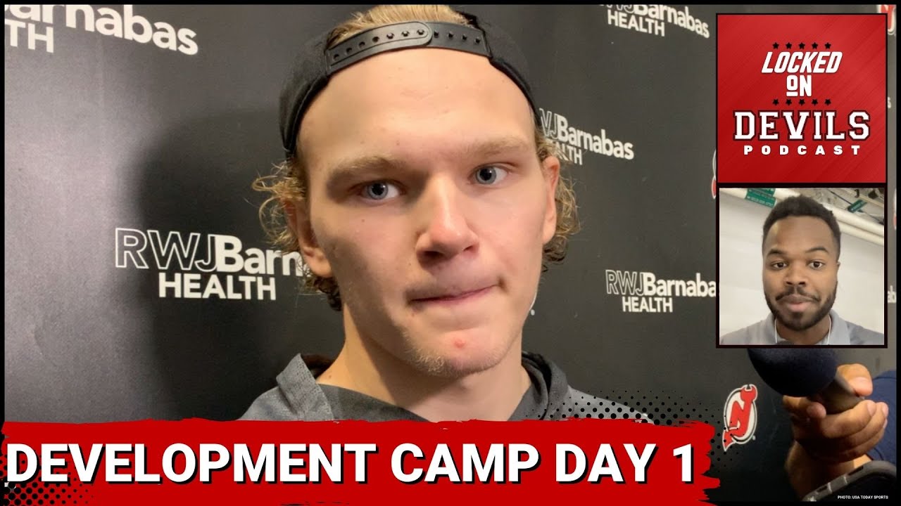 Devils Development Camp Day 1: Lenni Hameenaho, Seamus Casey, Chase ...