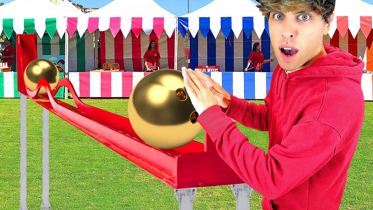 Can I Win The Carnival Game I Haven't Played in 3 Years?! - YouTube