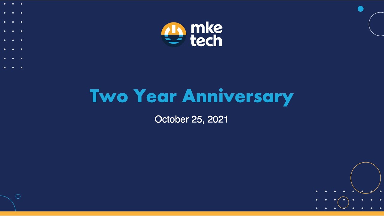 MKE Tech Hub Coalition: 2 Year Anniversary Updates and Panel - YouTube