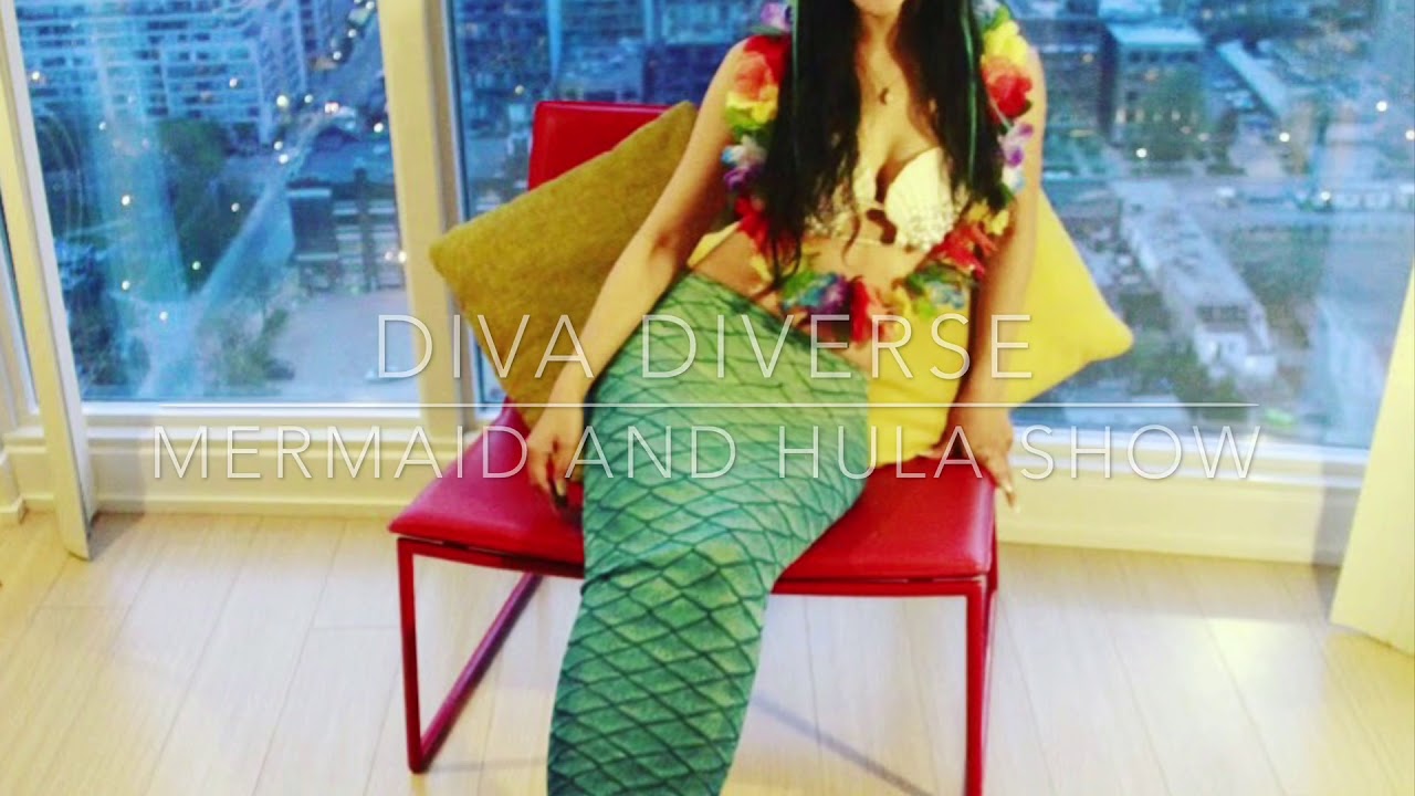 Diva Diverse Mermaid and Hula Show - YouTube