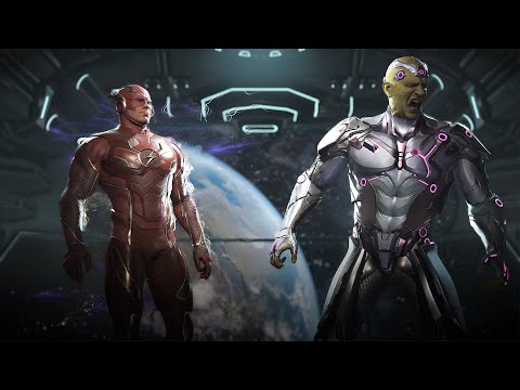 Superfight - The Flash vs Brainiac 2023 | Injustice 2 Gameplay [4K 60FPS]
