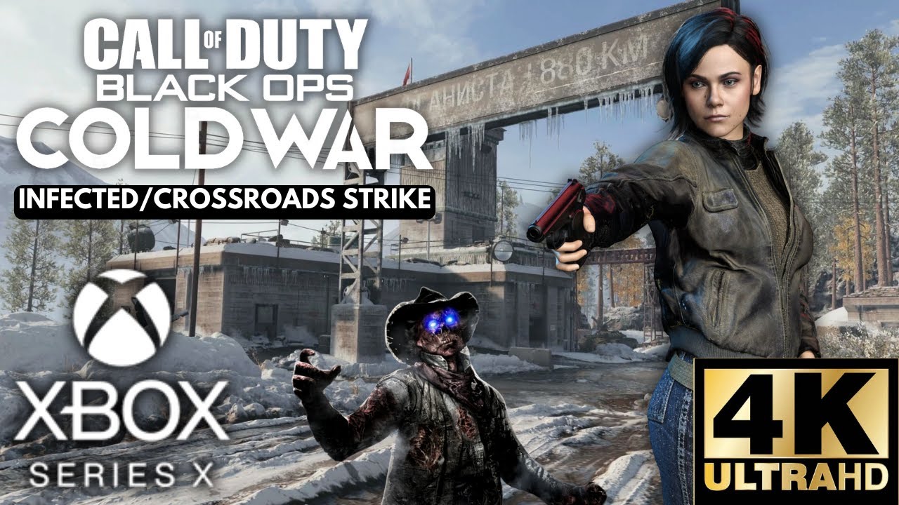 Call of Duty Black Ops Cold War Infected on Crossroads Strike | Xbox Series X|S | 4K (No ...