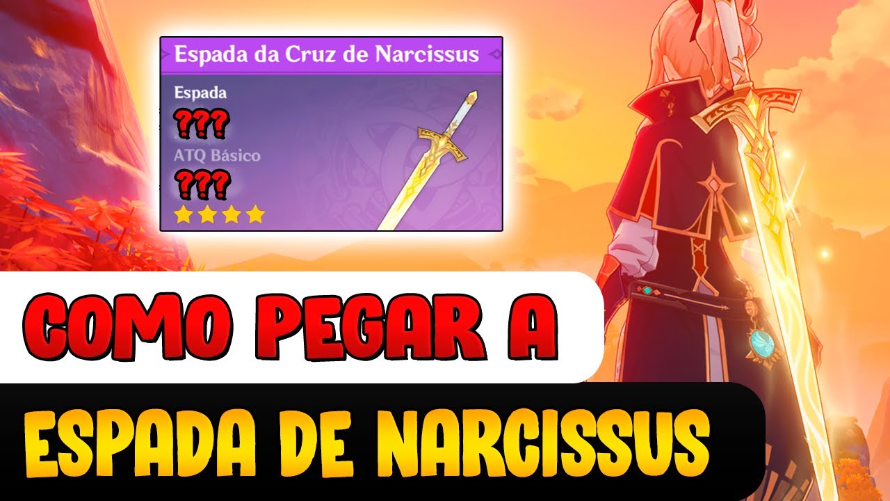 COMO PEGAR A ESPADA DA CRUZ DE NARCISSUS E CÁLICE DE CONCHA DRENADO ...