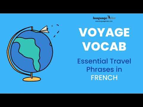Voyage Vocab: Essential Travel Phrases in French - YouTube
