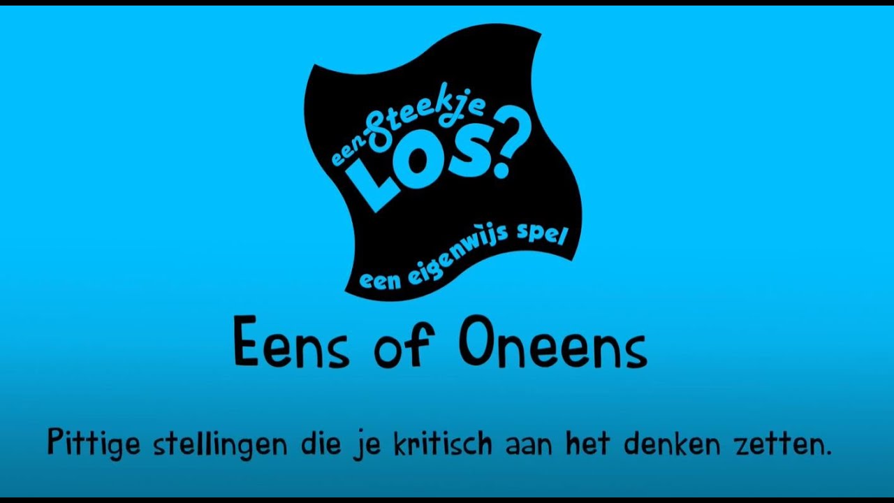 StigmaTool - Eens of Oneens - YouTube