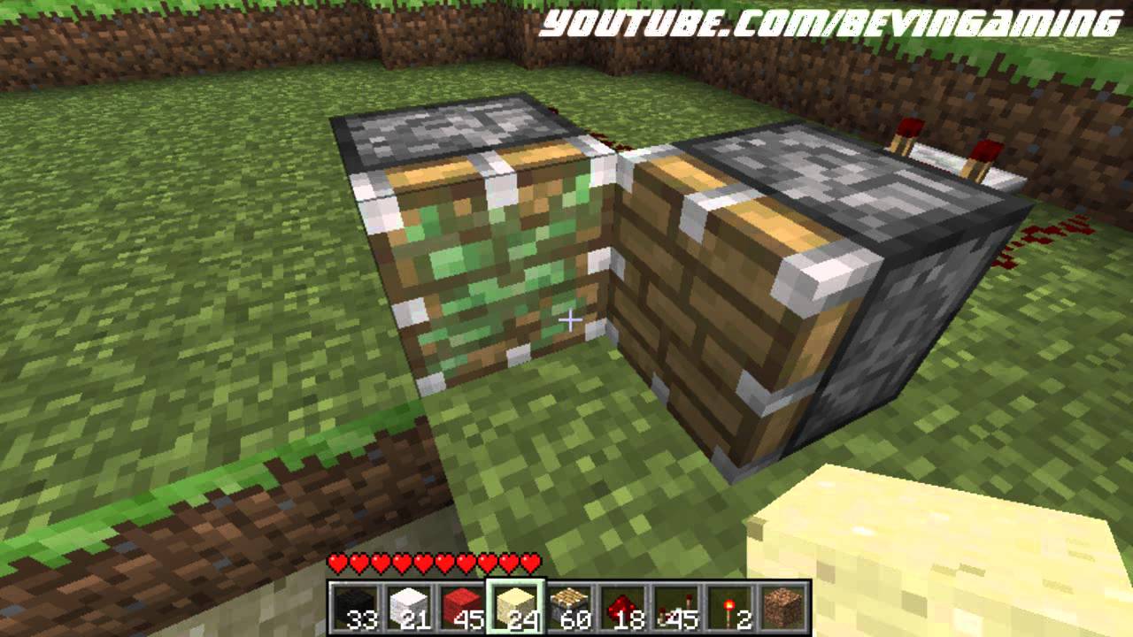 MINECRAFT1.7 : Piston Creations | Episode 6 - BLOCK PUSHER!!! W ...