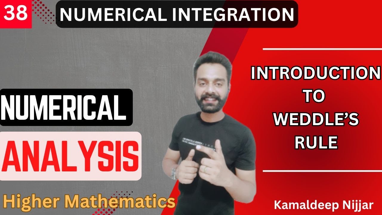 weddle rule numerical integration I weddle rule numerical methods I ...