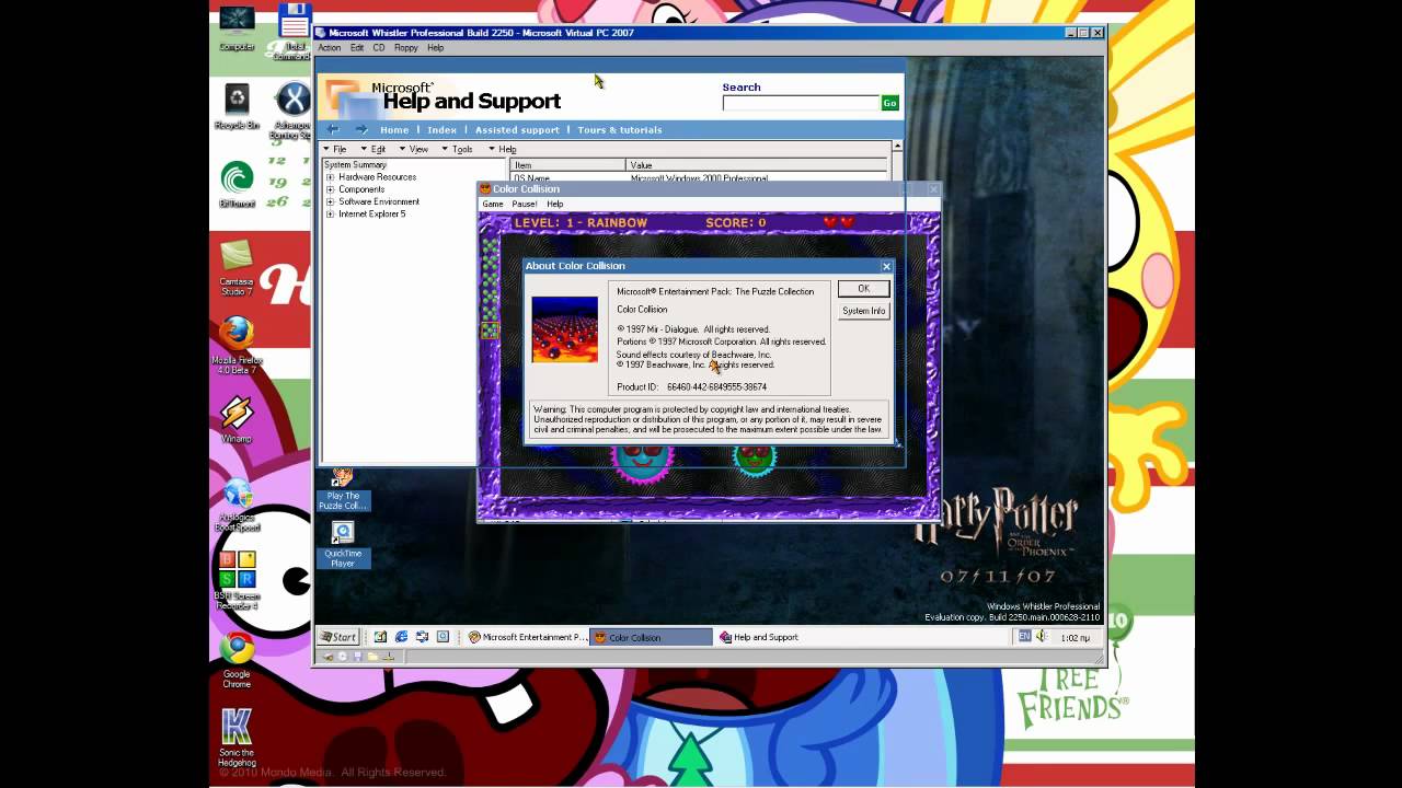 Whistler (Win XP Professional) Build 2250.mp4 - YouTube