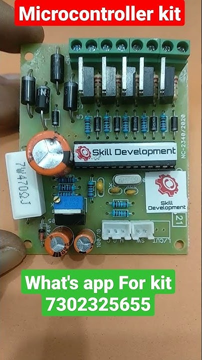Microcontroller kit for Automatic Voltage Stabilizer 50V.|60V.|Skill Development|#Short - YouTube