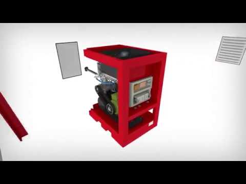 Ozen Screw Compressor Animation - YouTube