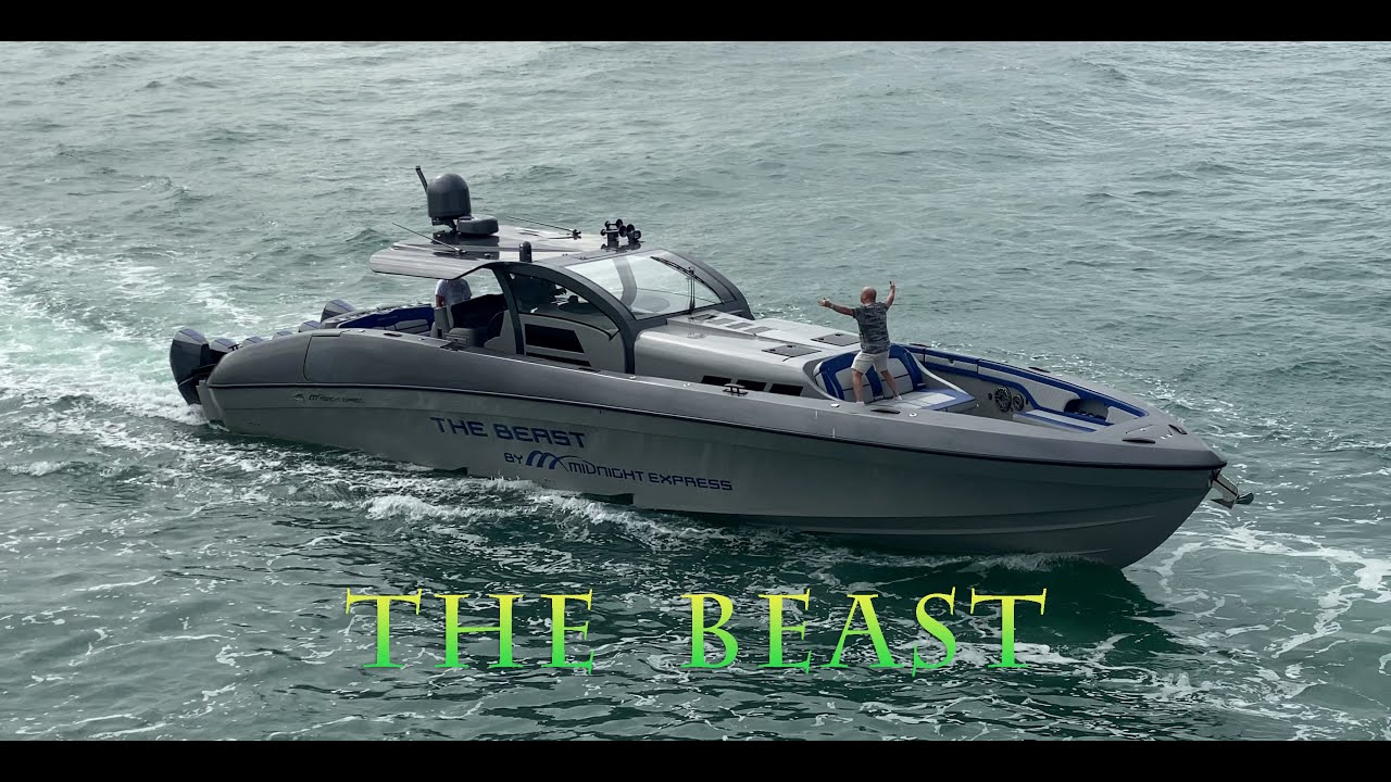 2,700 HP The Beast by Midnight Express in Key Biscayne | Miami Beach ...