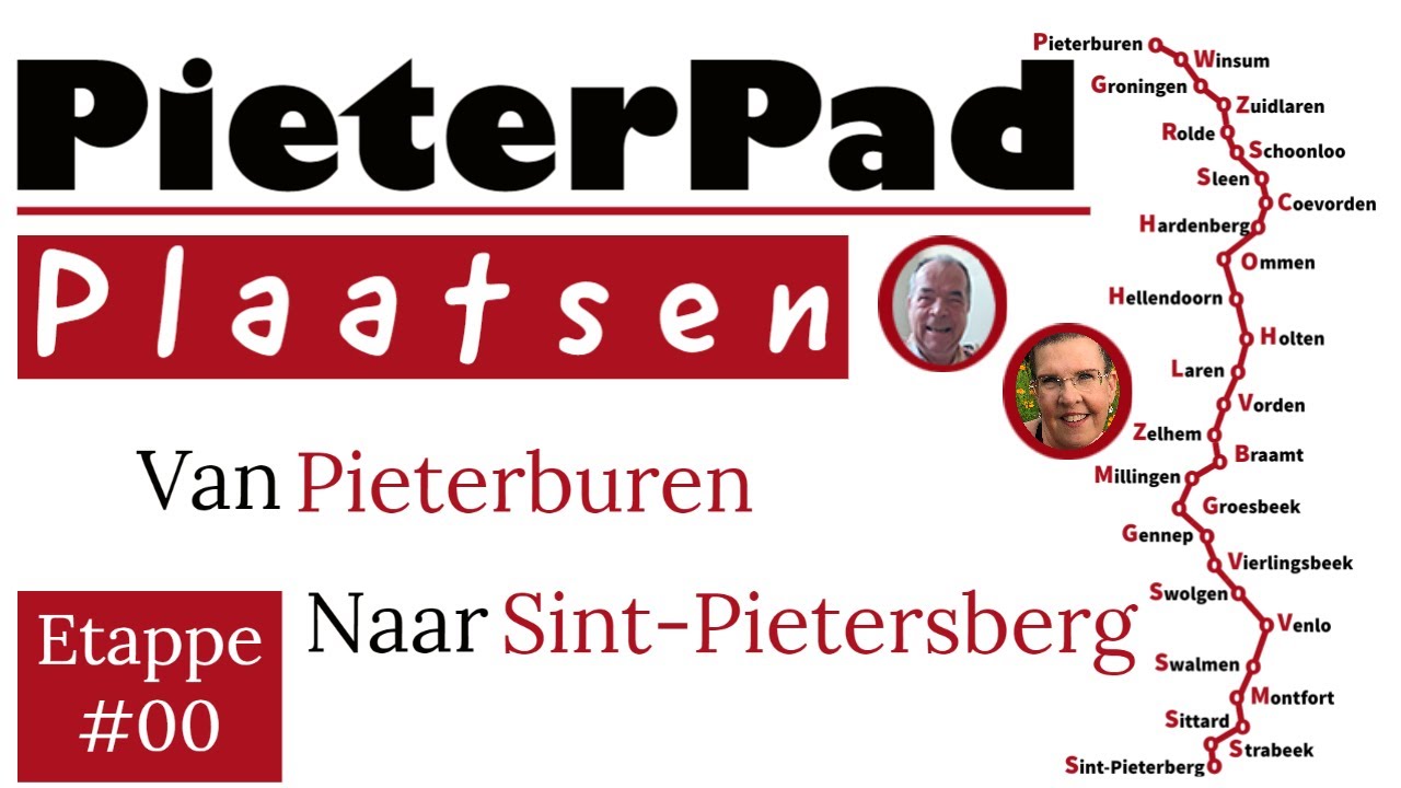Pieterpad Introductie Pieterpad Plaatsen (subtitles: EN/DE/NL) #01 ...