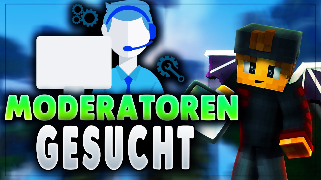 SUPPORTER/MODERATOREN GESUCHT!! - Minecraft Server Vorstellung 1.8 ...