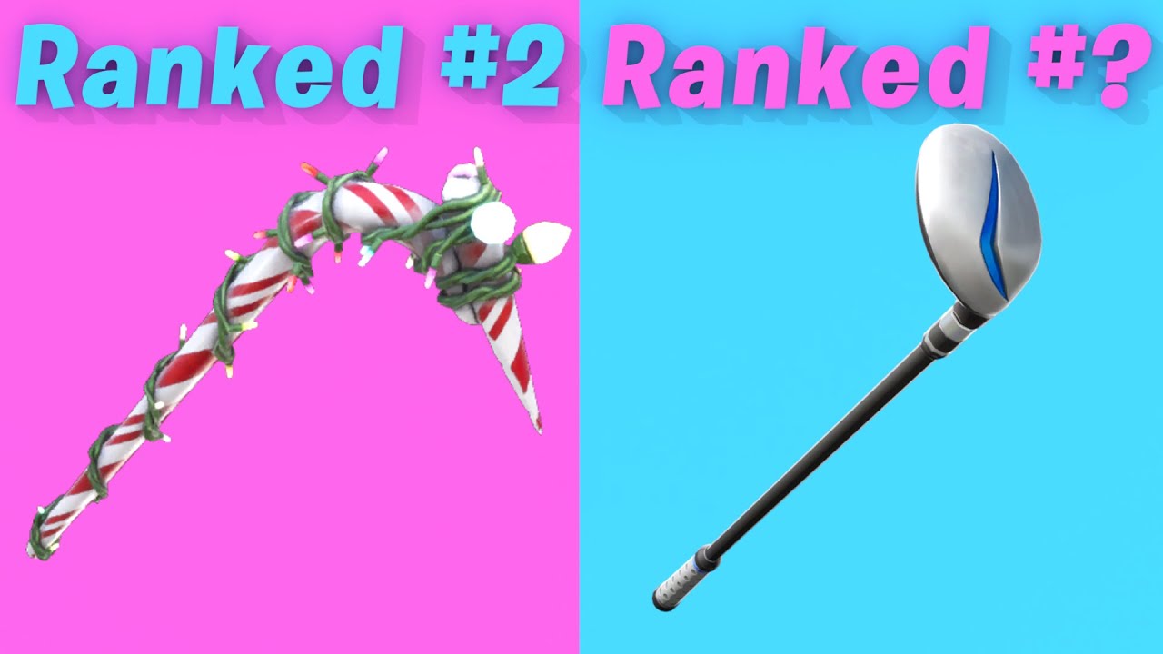 10 Most TRYHARD PICKAXES In Fortnite Chapter 2 Season 2 - YouTube