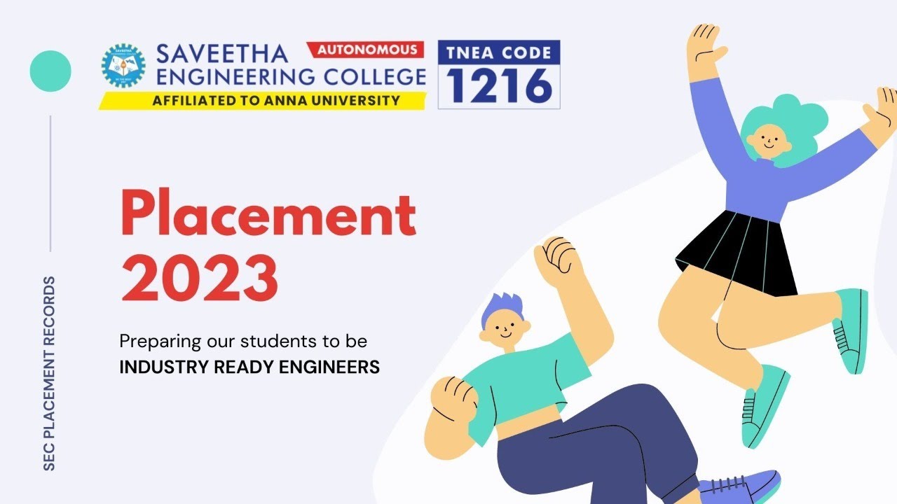 Saveetha Engineering College - Placement Record 2023 Batch - YouTube