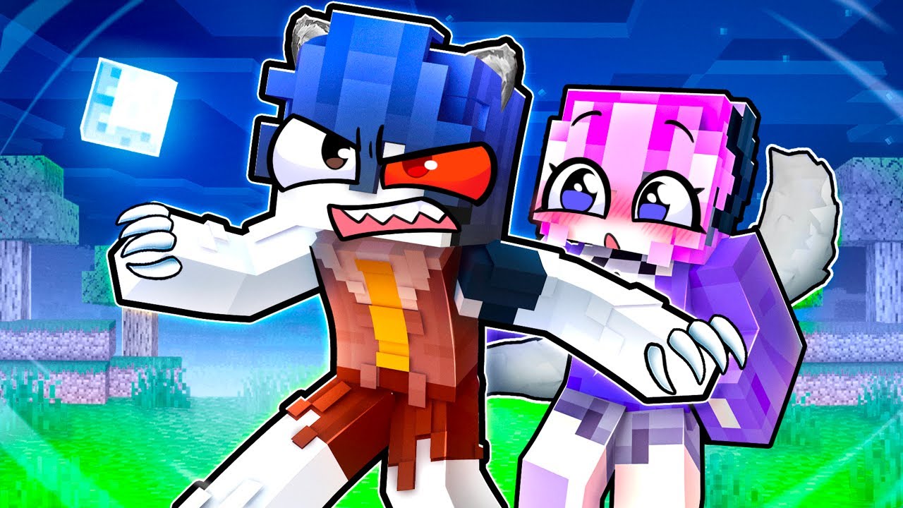 Playing Minecraft as a PROTECTIVE WEREWOLF! - YouTube