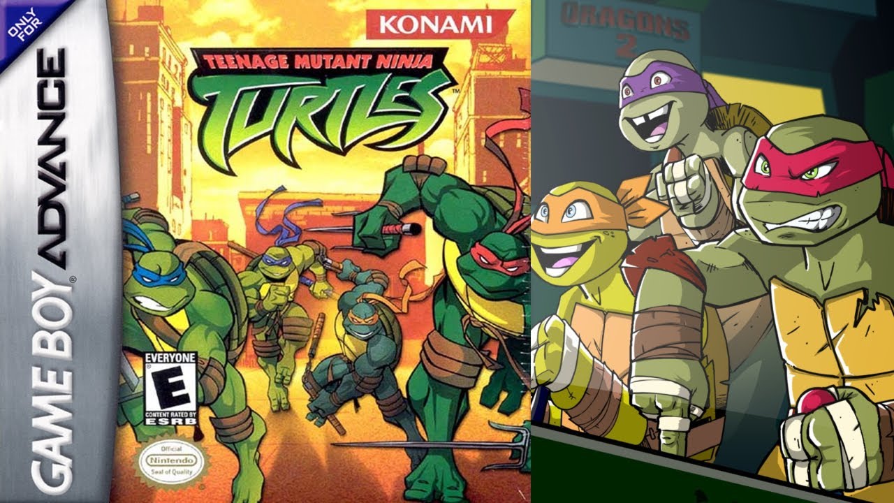 Teenage Mutant Ninja Turtles (GBA) rom Des.... Español - YouTube