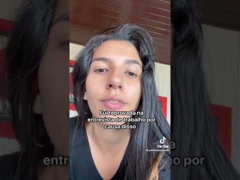 🚨 VEJA: Mulher reprova em entrevista de trabalho por estar com calça rasgada.