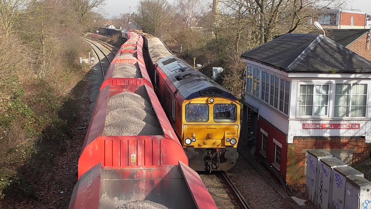 Dudding Hill Junction 22 February 2019. - YouTube