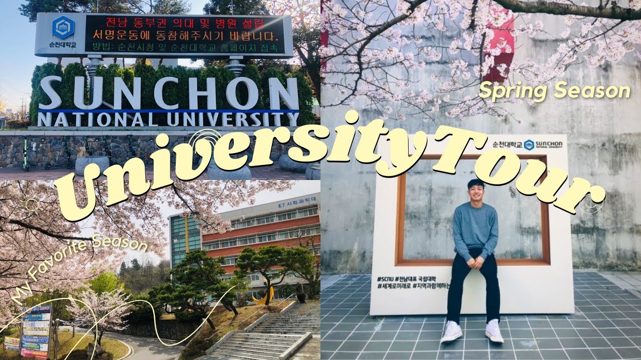 Study in South Korea | Sunchon National University in Spring Season ...