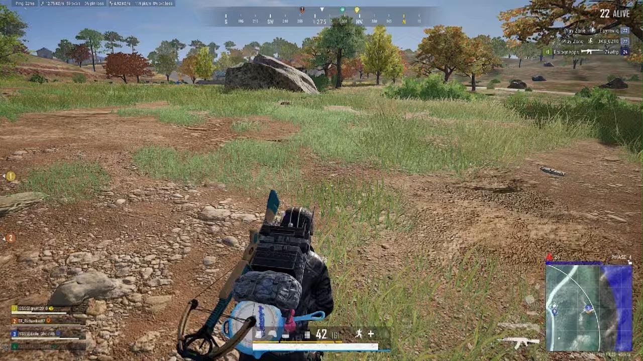 Pubg: 303m Crossbow First Shot - YouTube