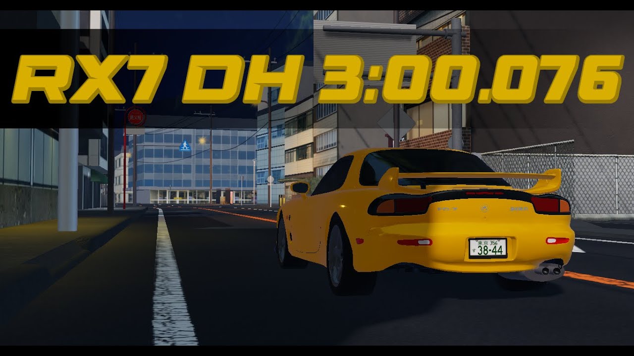 Tuned RX7 FD w/ WR3 & ECU3 3:00.076 Mt.Otsuki DH | Midnight Racing ...