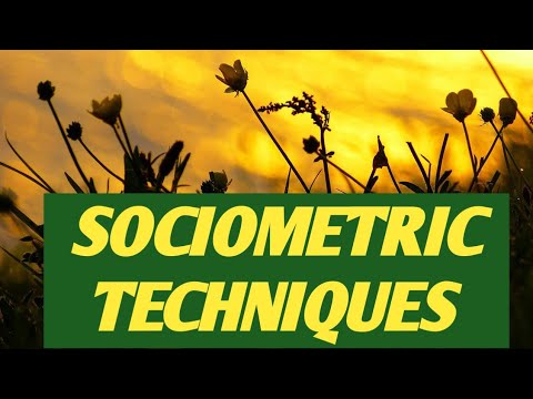 Sociometric Techniques - YouTube