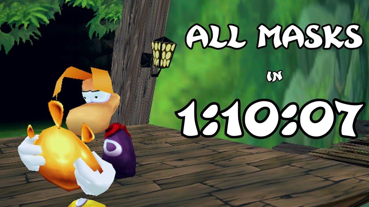 [WR] Rayman 2: The Great Escape All Masks Speedrun in 1:10:07 - YouTube