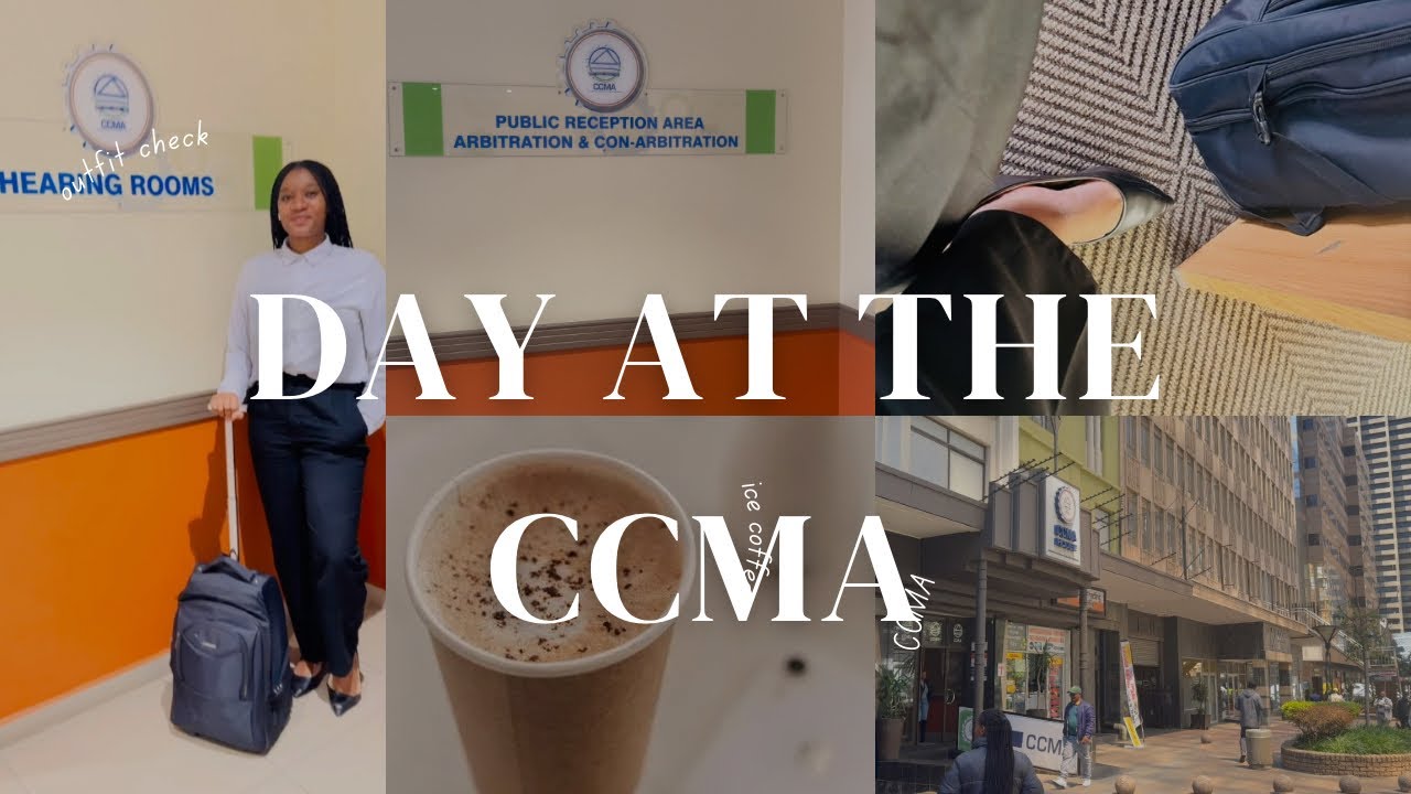 Day in the Life of a Candidate Attorney | day at the CCMA | #vlogtober ...