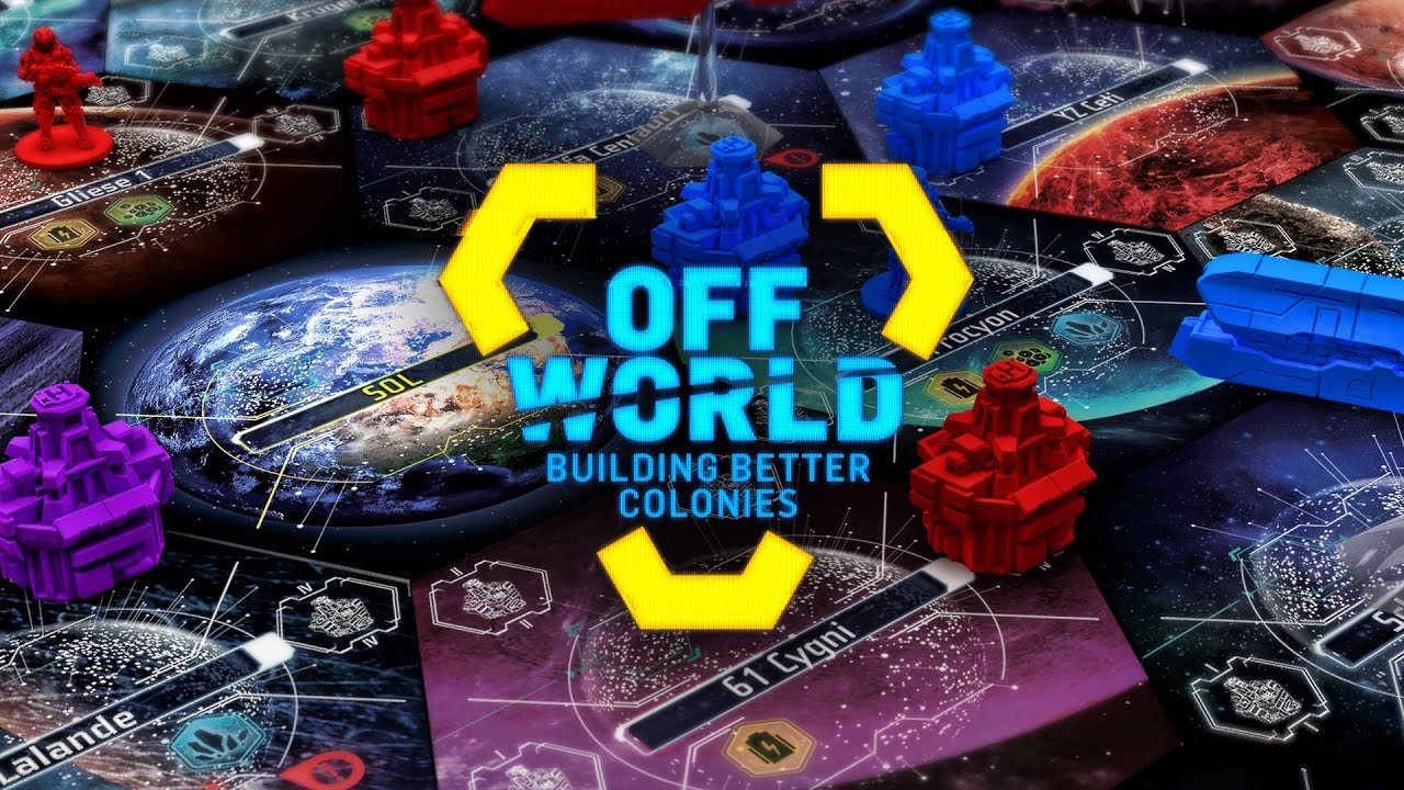 Off World: Building Better Colonies board game gameplay and rules ...