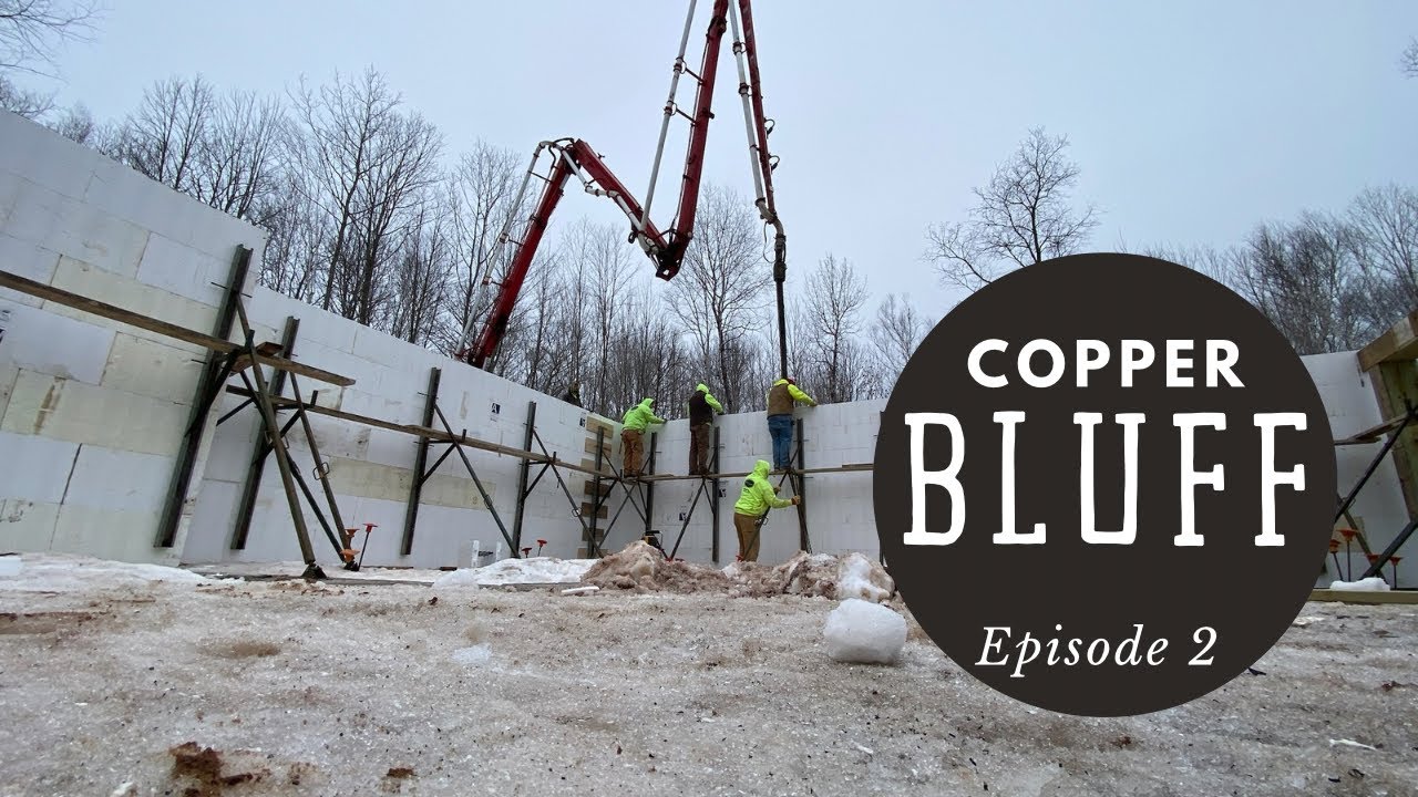 Pouring an ICF Foundation | Copper Bluff | Ep. 2 - YouTube