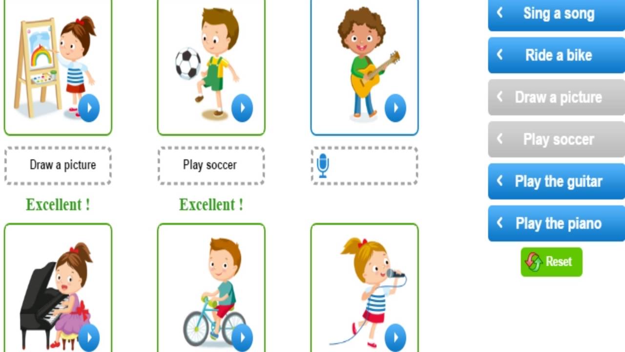 Hello Felix | Listening Unit 23 Abilities - Learning english for kids ...