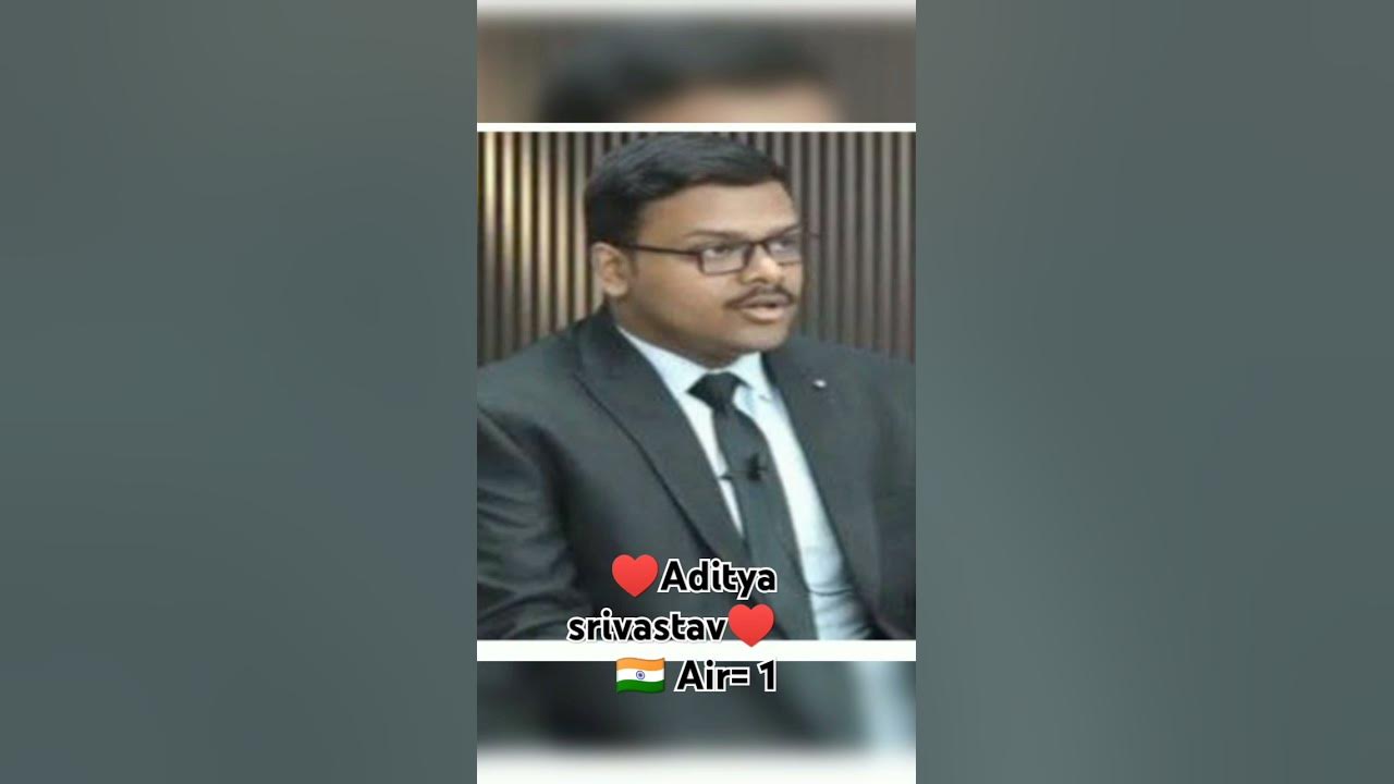 🇮🇳aditya Srivastav🇮🇳 Air 1 Subscribe Upsc Youtube